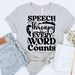 Your Words Matter SVG Speech Therapy PNG Language - Etsy