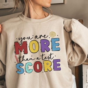 You Are More Than A Test Score SVG PNG Rock the Test Png Test Day Png ...
