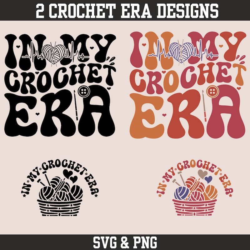 Crochet Svg - Etsy