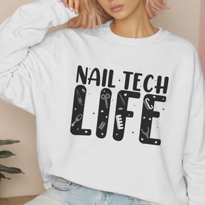 Nail Tech Life SVG PNG Bundle| Makeup Svg| Manicure Quote| Salon Life ...