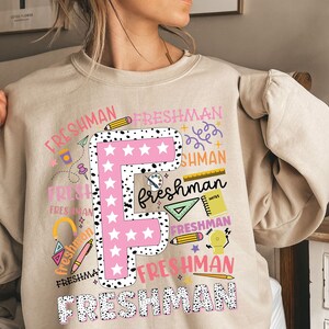 Freshman Doodle PNG| Back to School Png| Teacher Png| Freshman Png ...