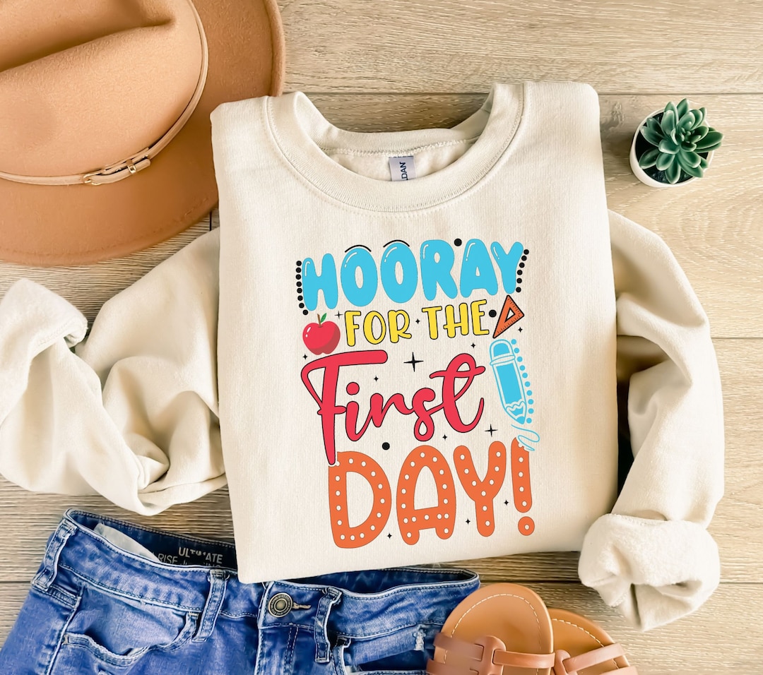 Happy First Day of School PNG| Teacher First Day Shirt Png| First Day ...