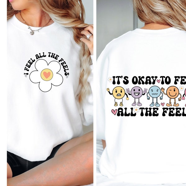Its Okay to Feel All the Feels Svg - Etsy