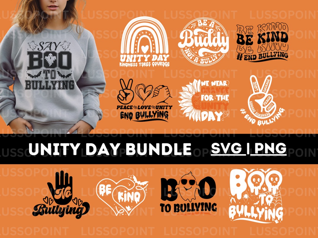 Unity Day Orange SVG Bundle Unity Orange Shirt Svg Unity Day - Etsy