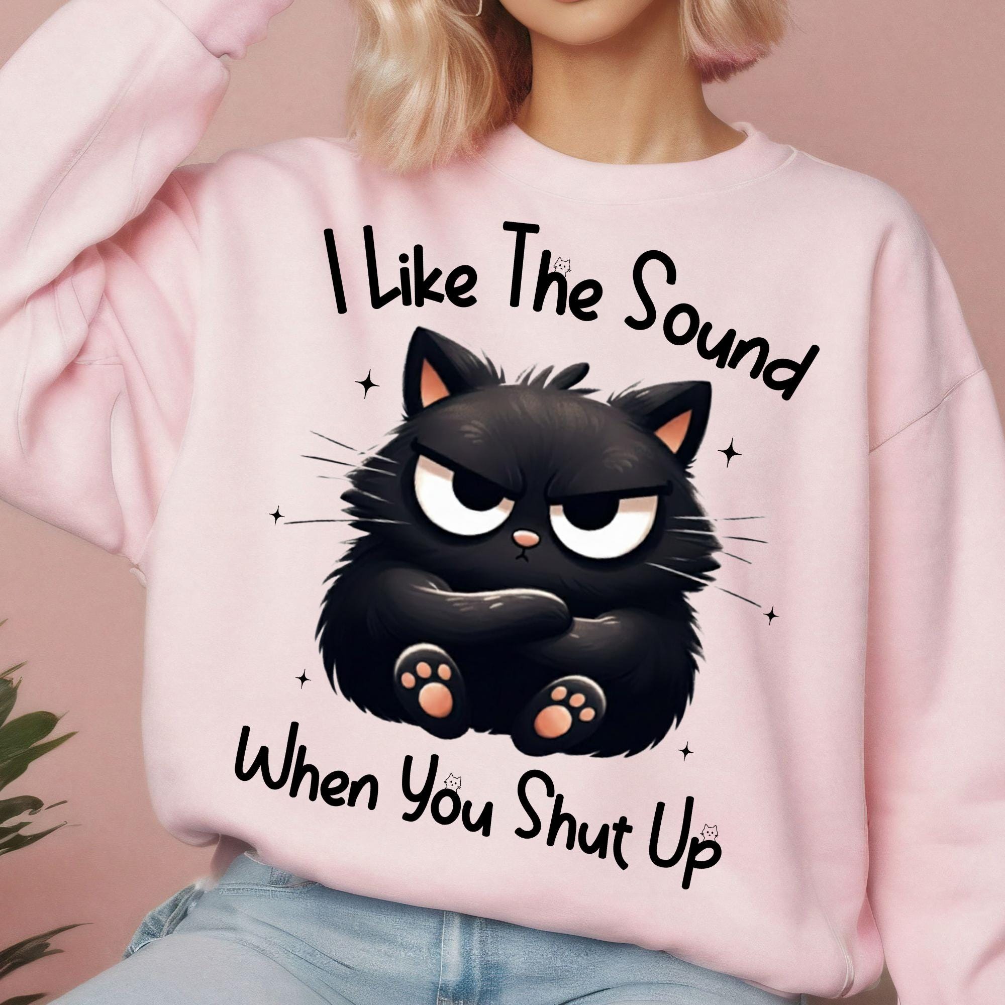Funny Cat Sarcastic Quotes Png Bundle, Funny Sarcastic Clipart ...