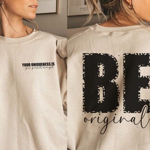 Be Original SVG PNG Self Love Svg Positive Daily Affirmations Svg Boho ...