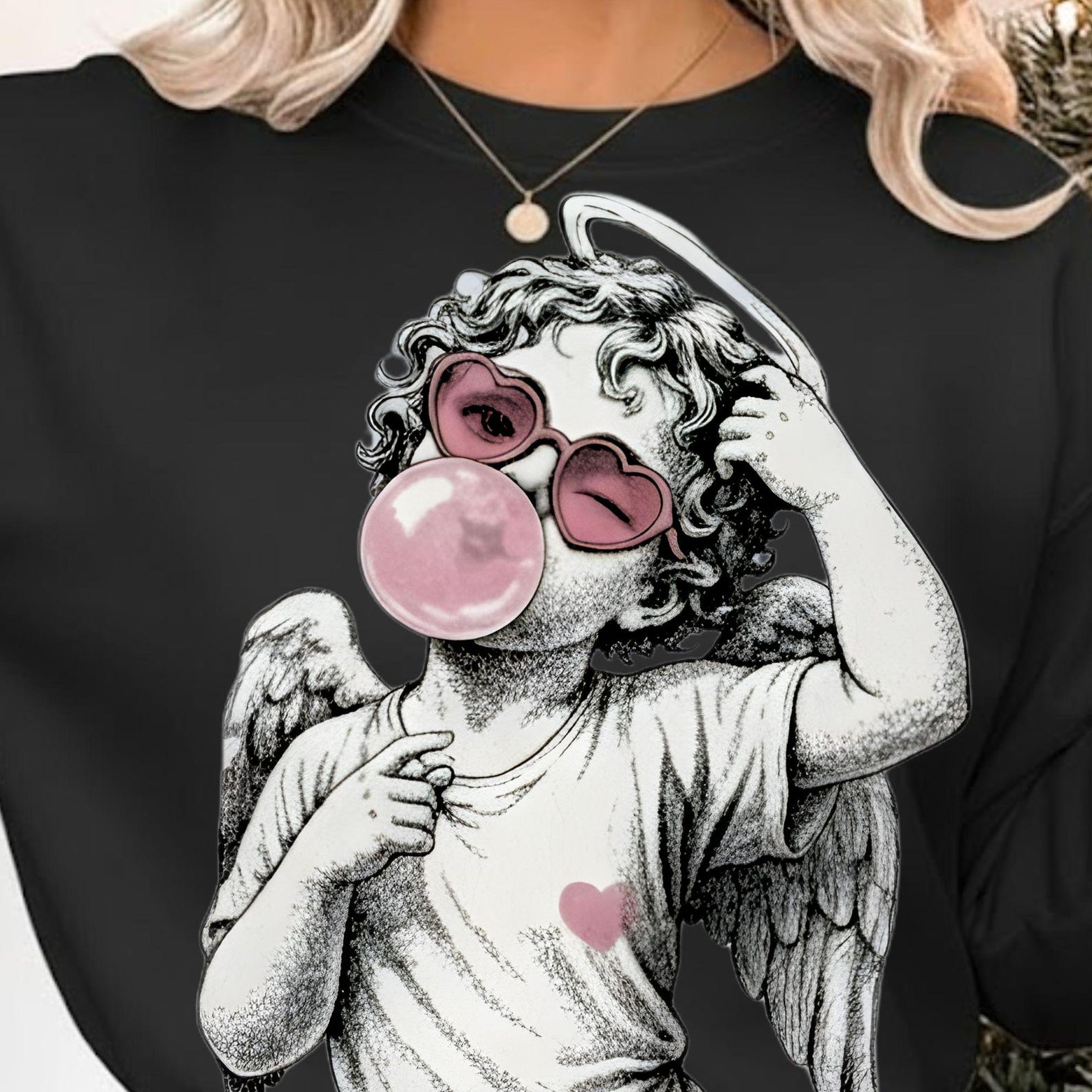 Halftone Cupid Png, Print Screen Cupid Png, Pixel Art Cupid, Trendy ...