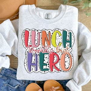 Lunch Hero PNG| Cafeteria Crew Png| Appreciation Gift for Lunch Lady ...