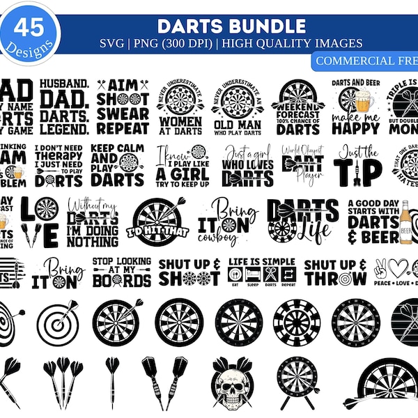 Funny Shirt Sayings Darts - Etsy