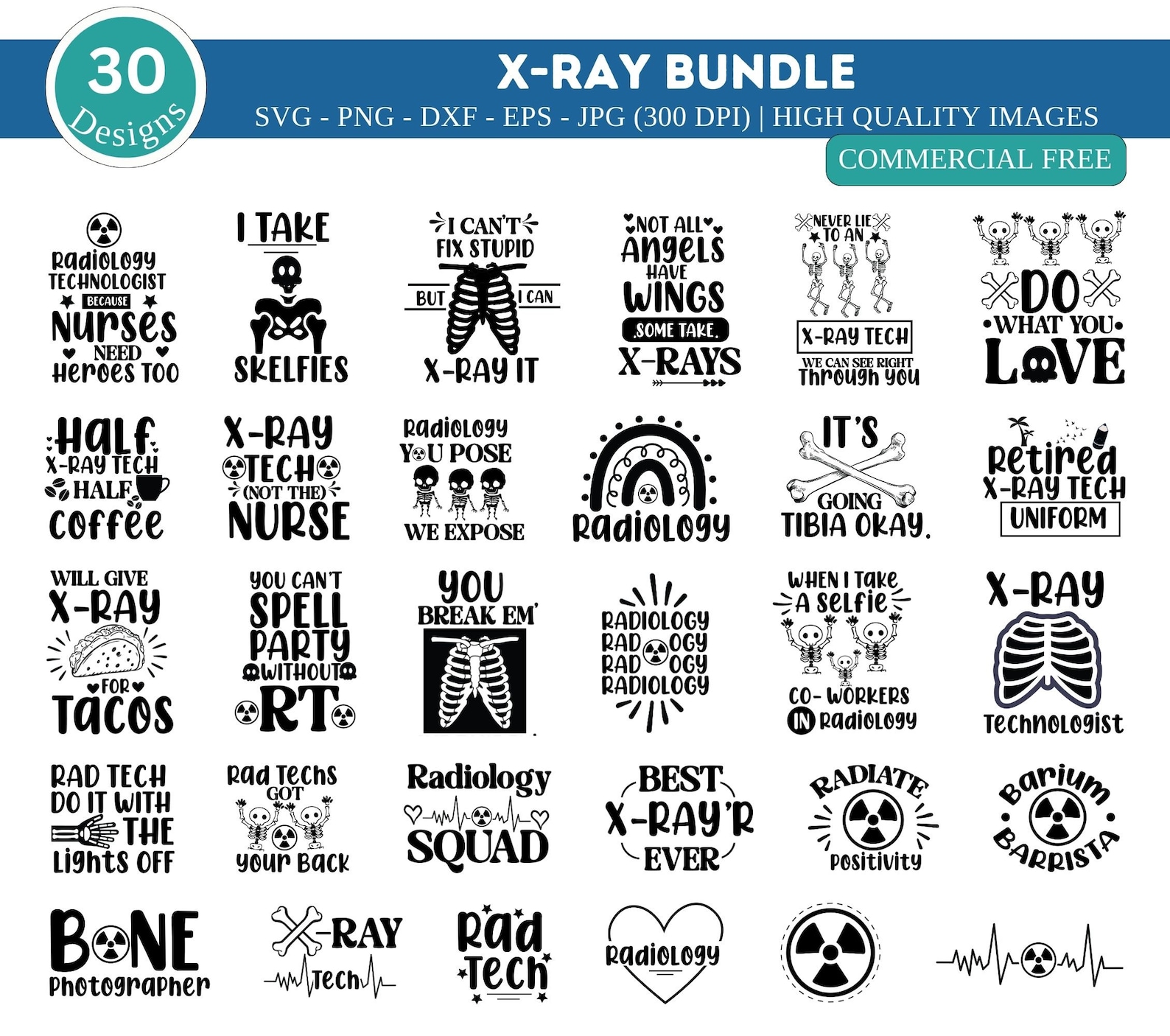 X Ray Tech SVG PNG Bundle| Radiology Svg Bundle| X Ray Technician Svg ...