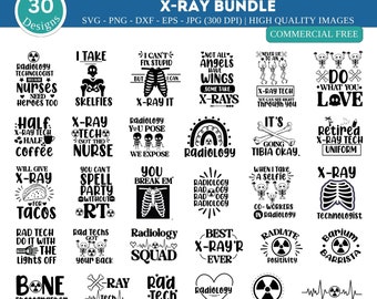X Ray Tech SVG PNG Bundle Radiology Svg Bundle X Ray Technician Svg X ...