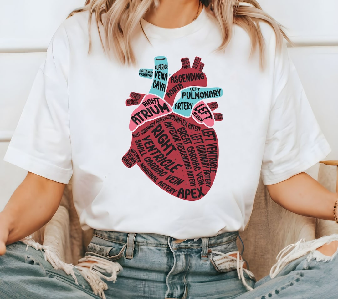 Cardiac Heart PNG| Anatomical Heart Design| Cardiac ICU Nurse Png ...