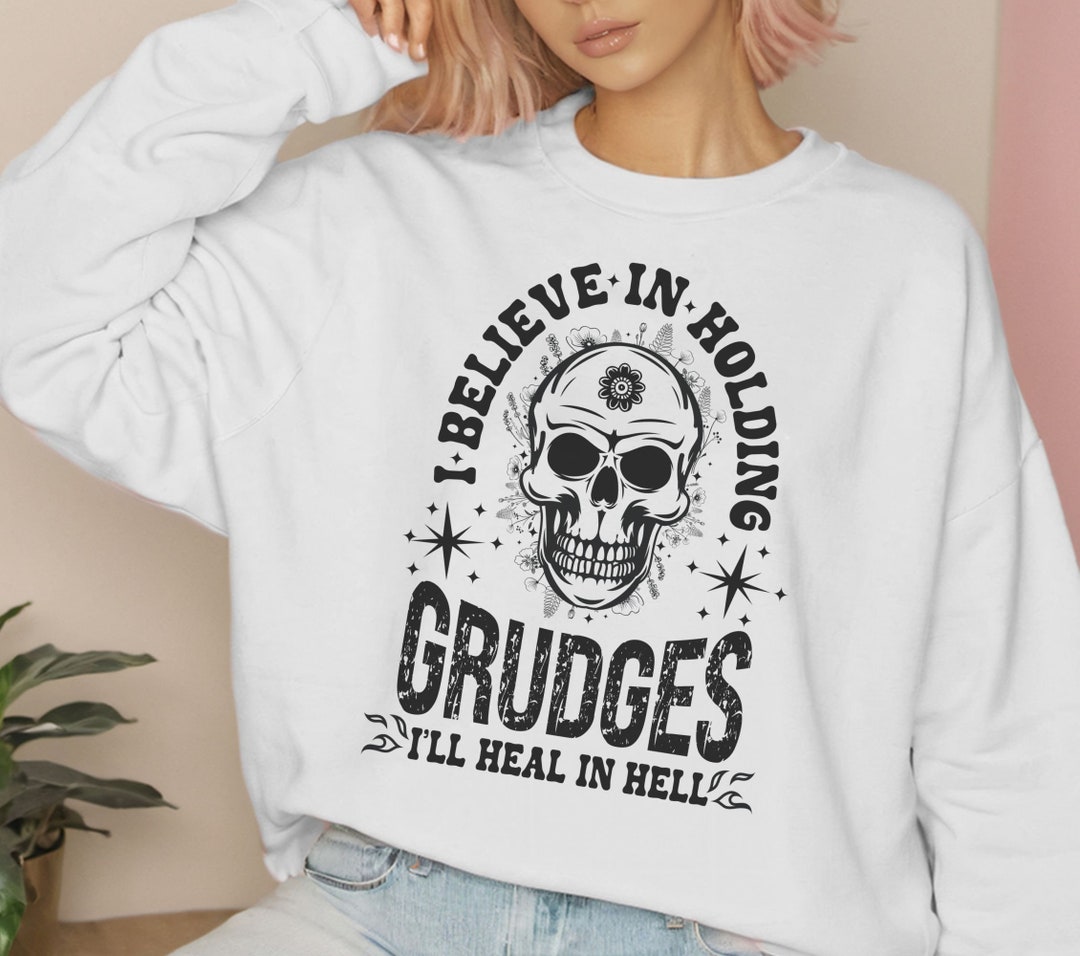 Holding Grudges SVG PNG| Floral Skull Svg| Adult Humor Svg| Sugar Skull ...