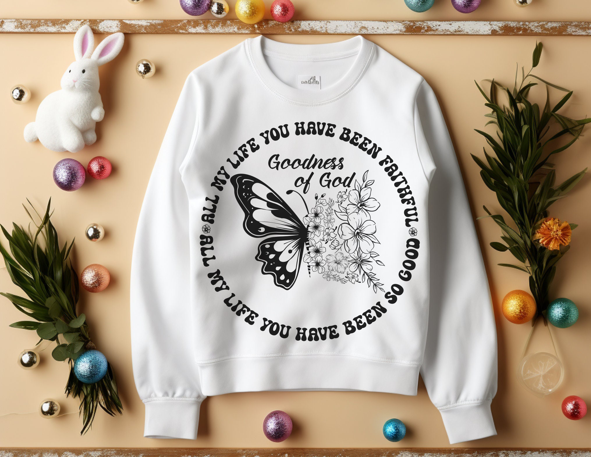 Goodness of God Butterfly SVG PNG| All My Life You Have Been Faithful ...