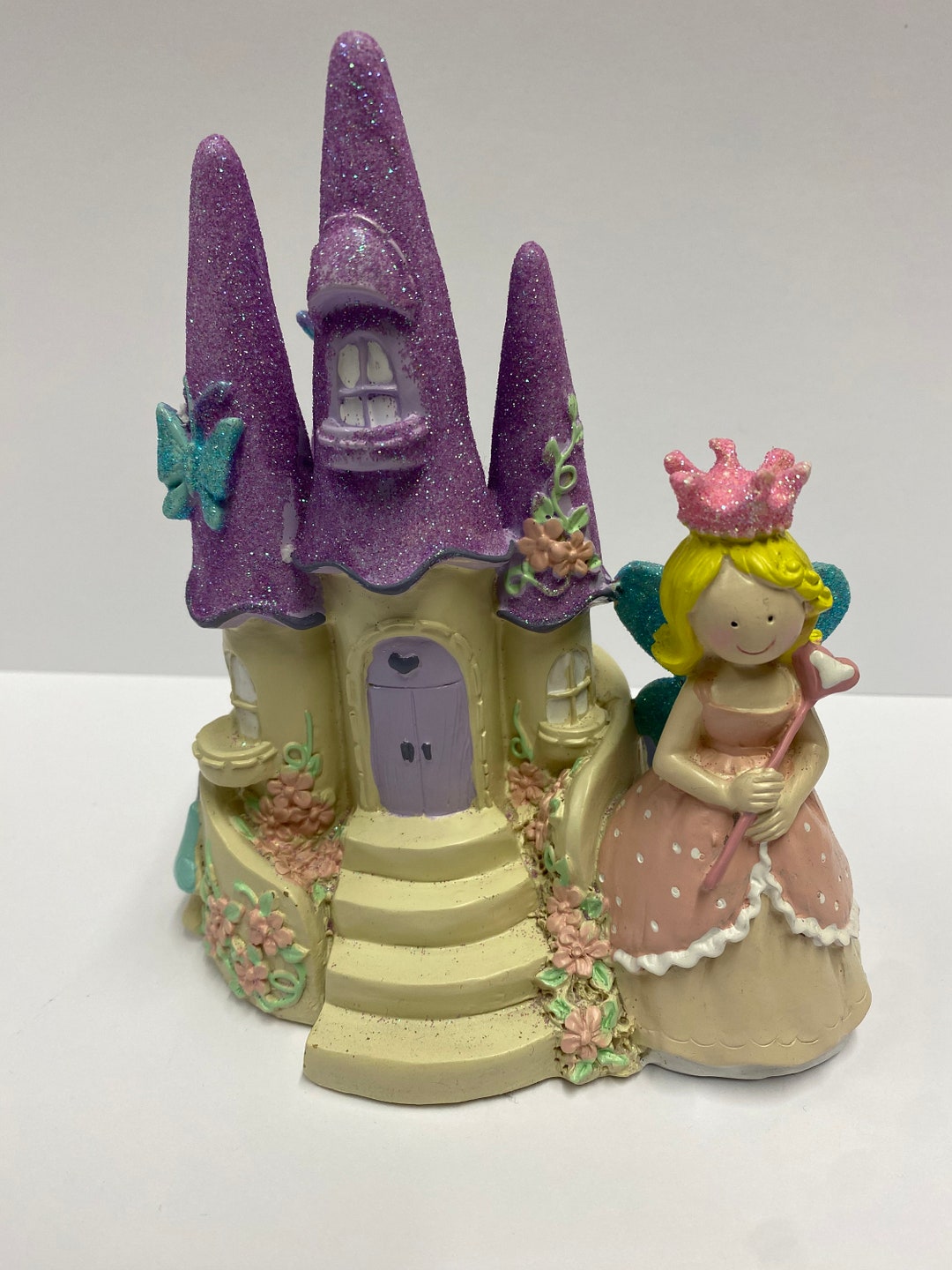 Purple Fairy House Money Box. Fairy Money Box. Girls Money Box. Girls ...