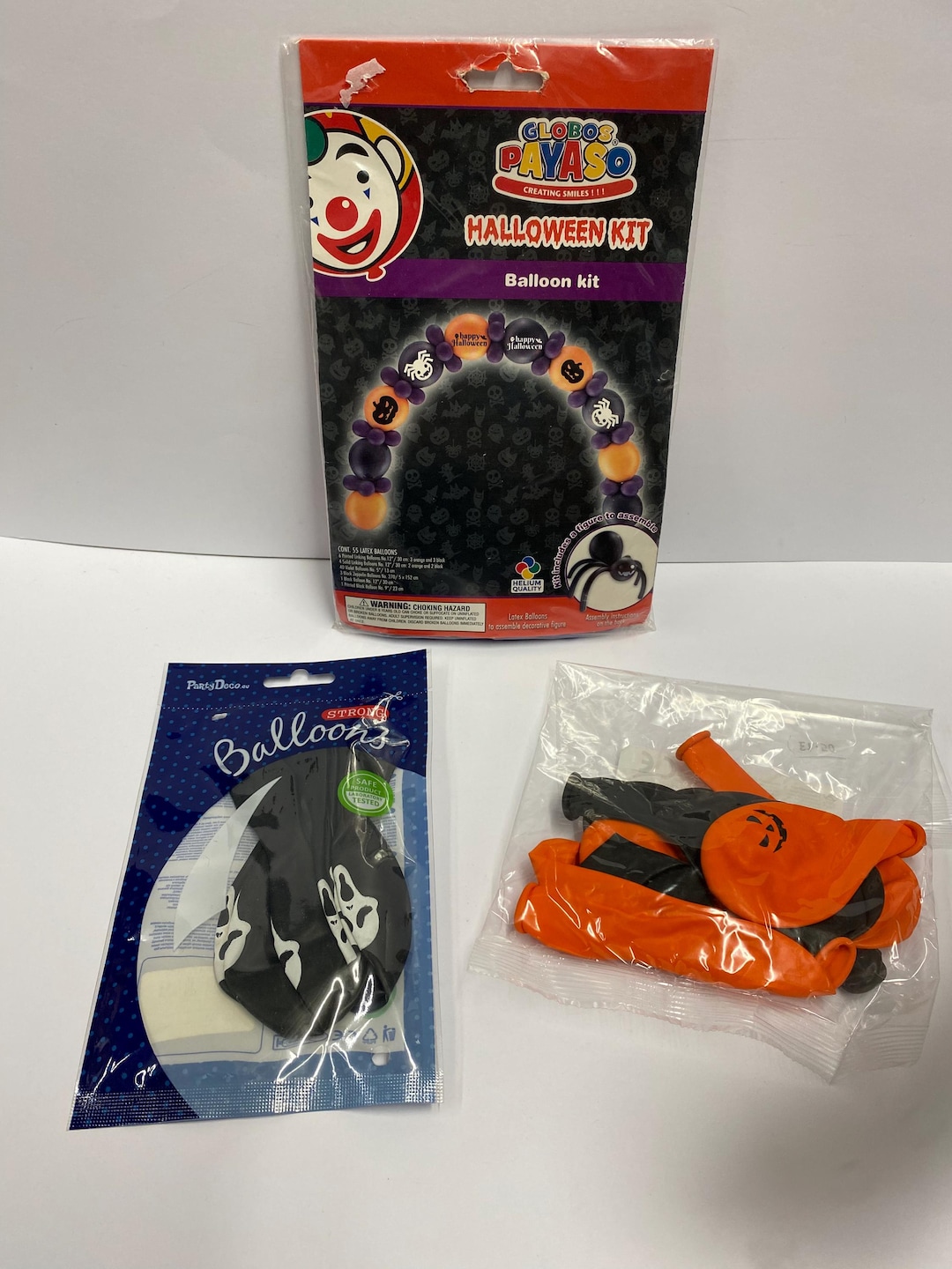 Halloween Balloons. Scream Balloons. Halloween Balloon Kit. Halloween ...