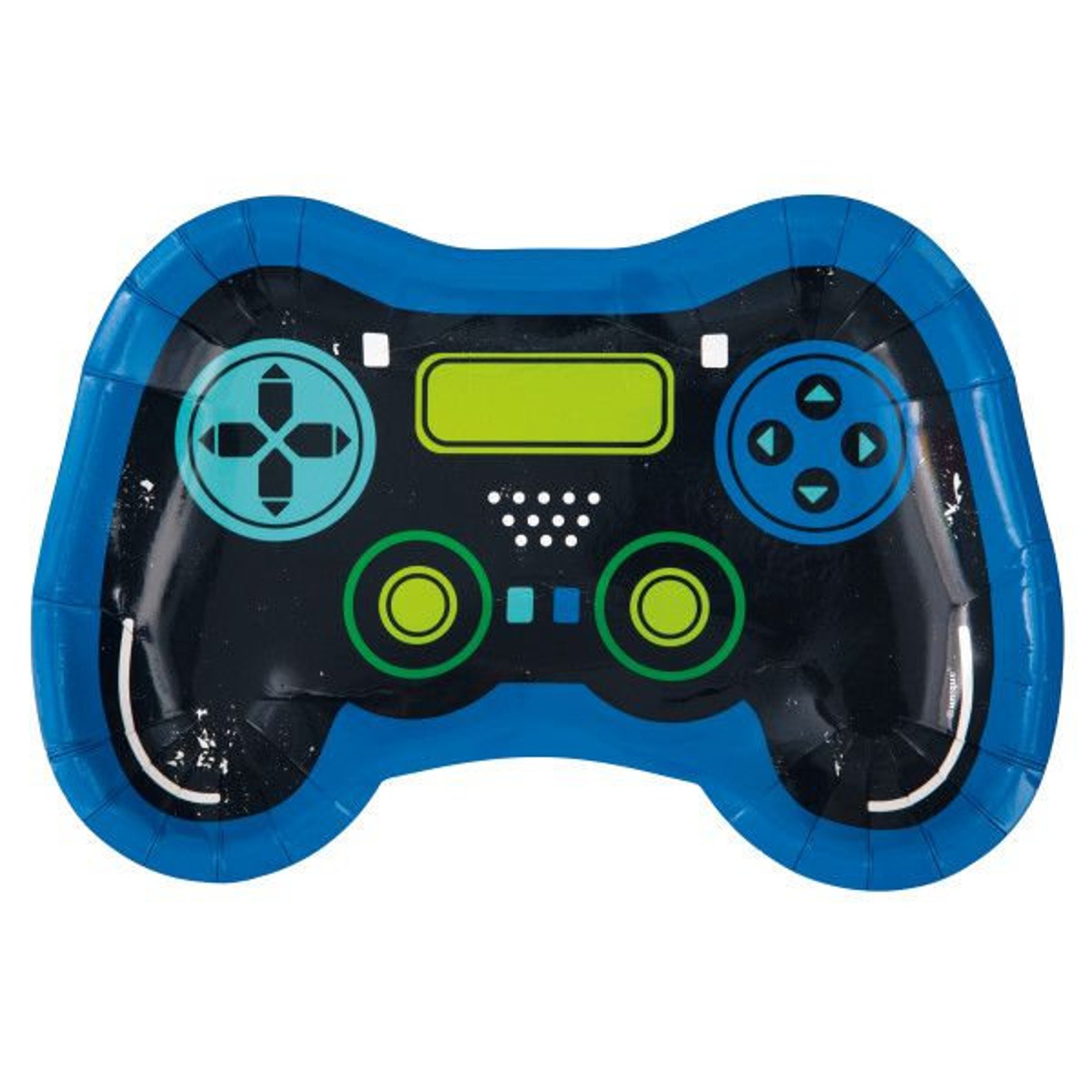 Gamer Party Gaming Party. Game Controller Shaped Plates, Gamer Cups ...