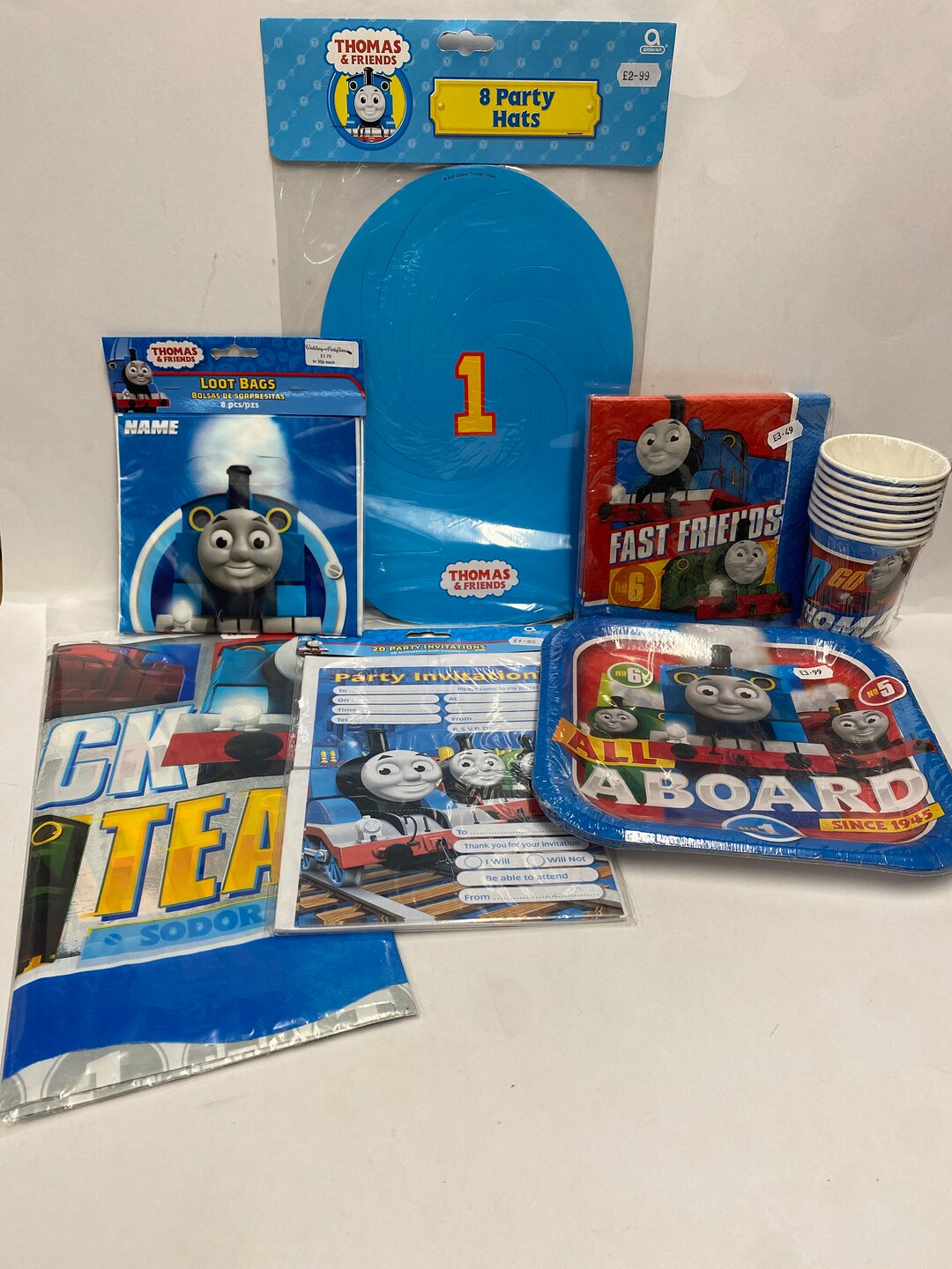 Thomas & Friends Partywear, Thomas and Friends Tablewear, Thomas the ...