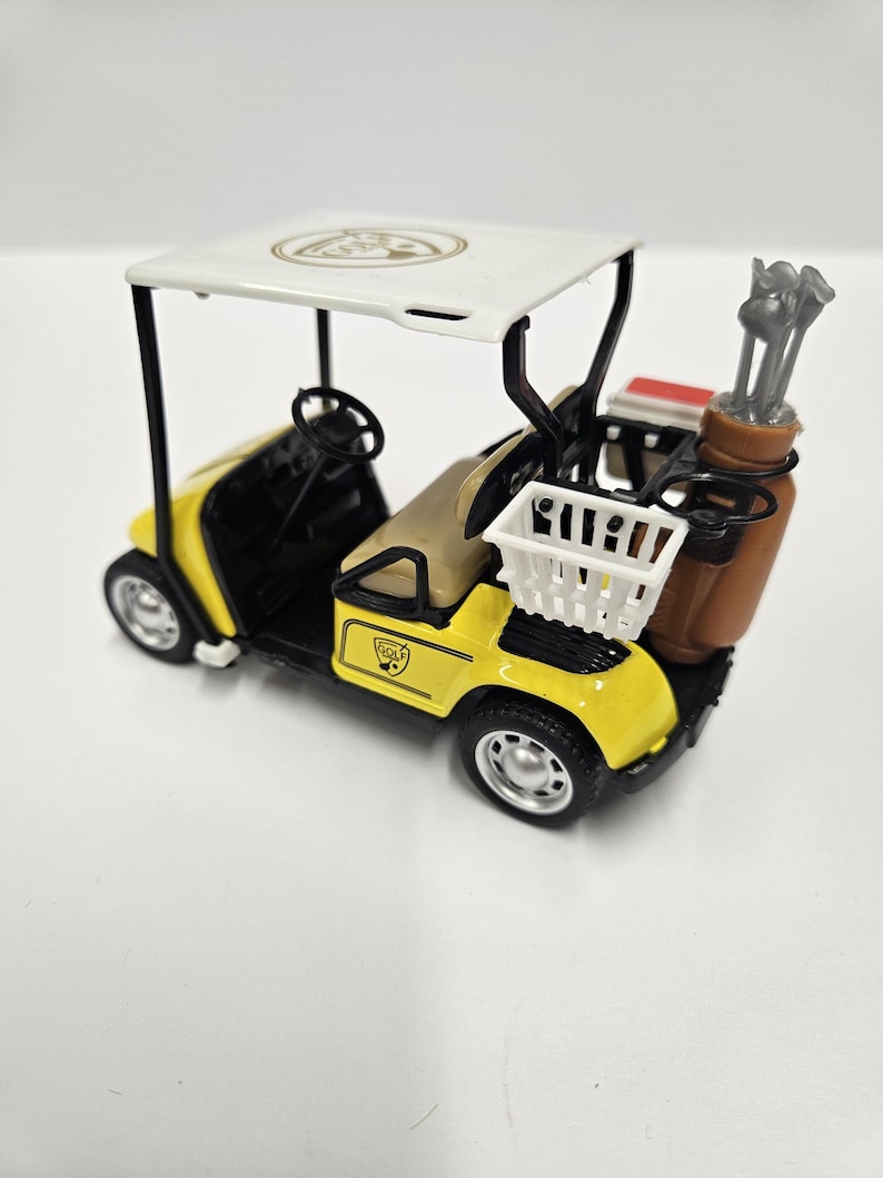 Mini Golf Cart Model: Die-cast Golf Buggy Cake Topper 4 Colours - Etsy