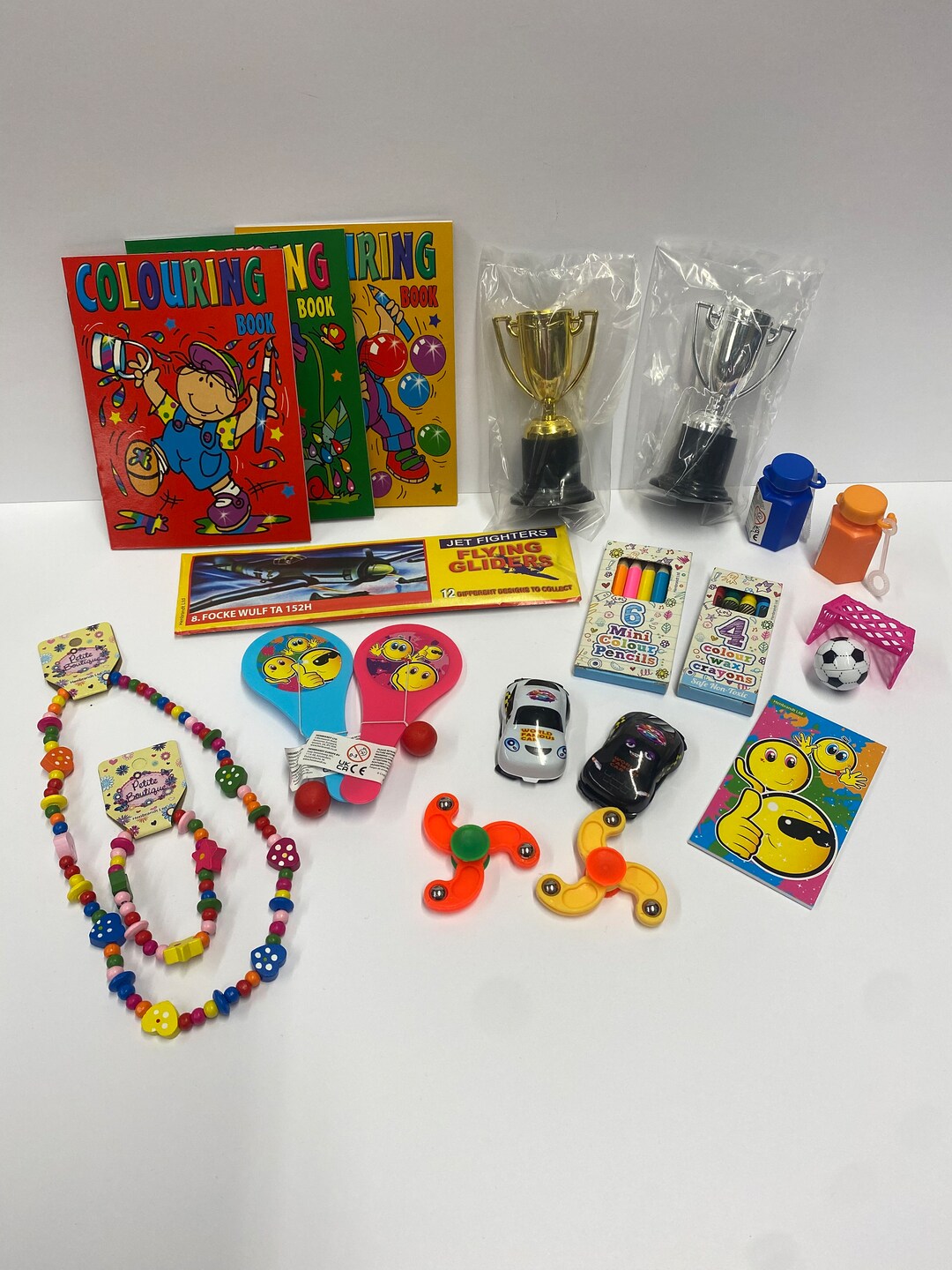 Kids Party Bag Fillers: Fidget Spinner, Bubbles, Mini Trophy - Etsy