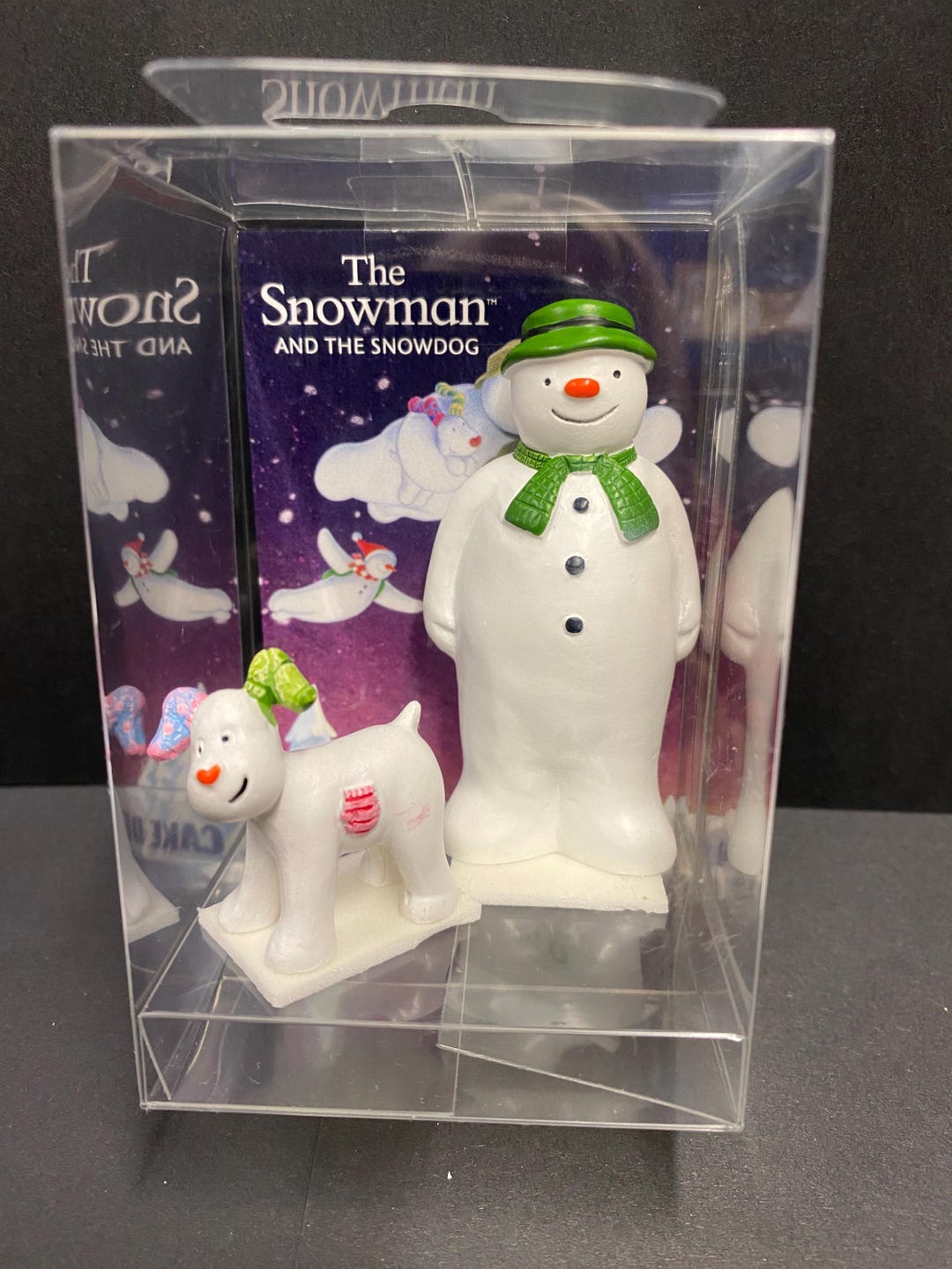The Snowman and Snow Dog Cake Topper. the Snowman and Snowdog. the ...