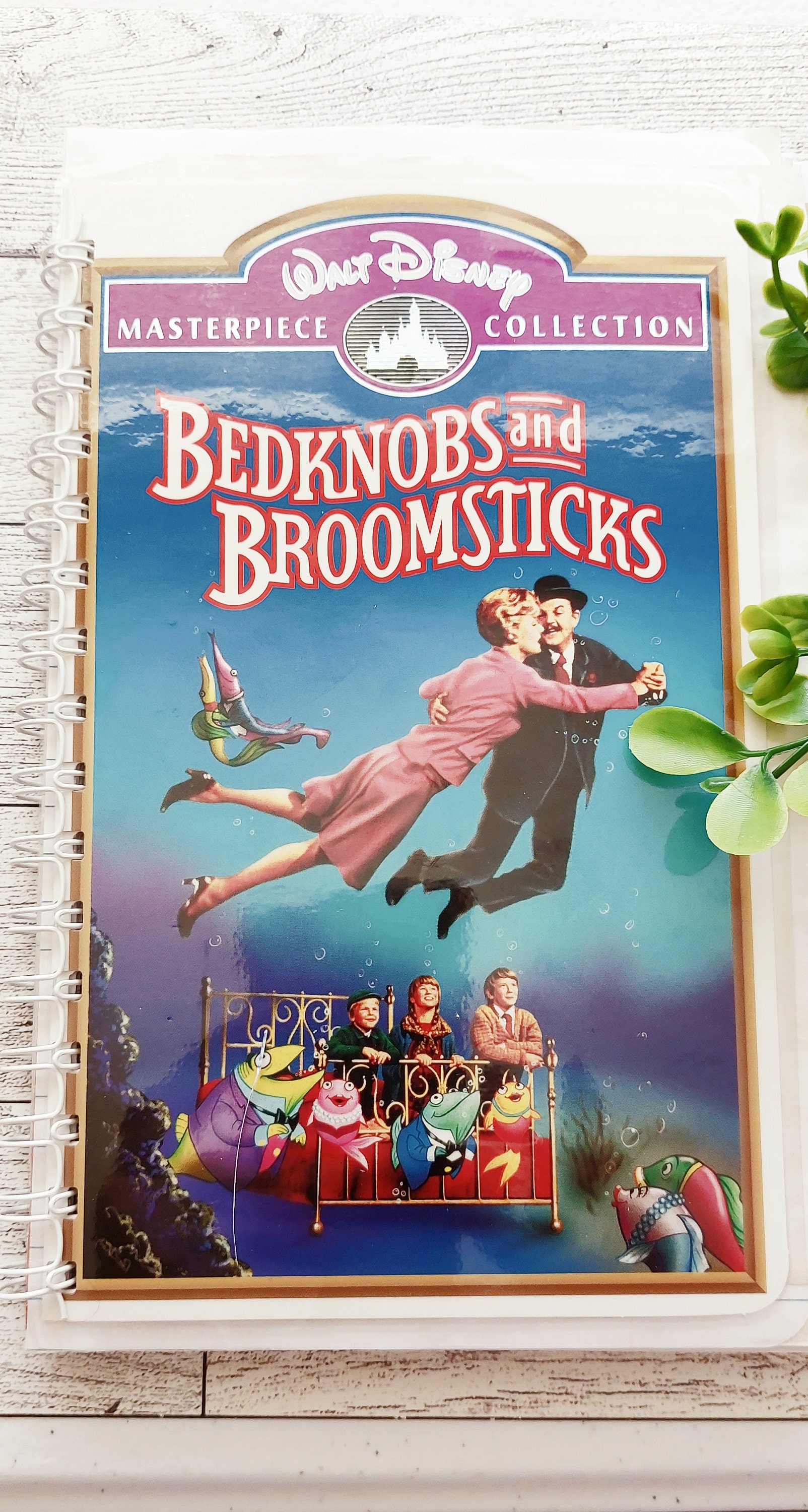 Bedknobs and Broomsticks Journal Notebook Junkjournal - Etsy