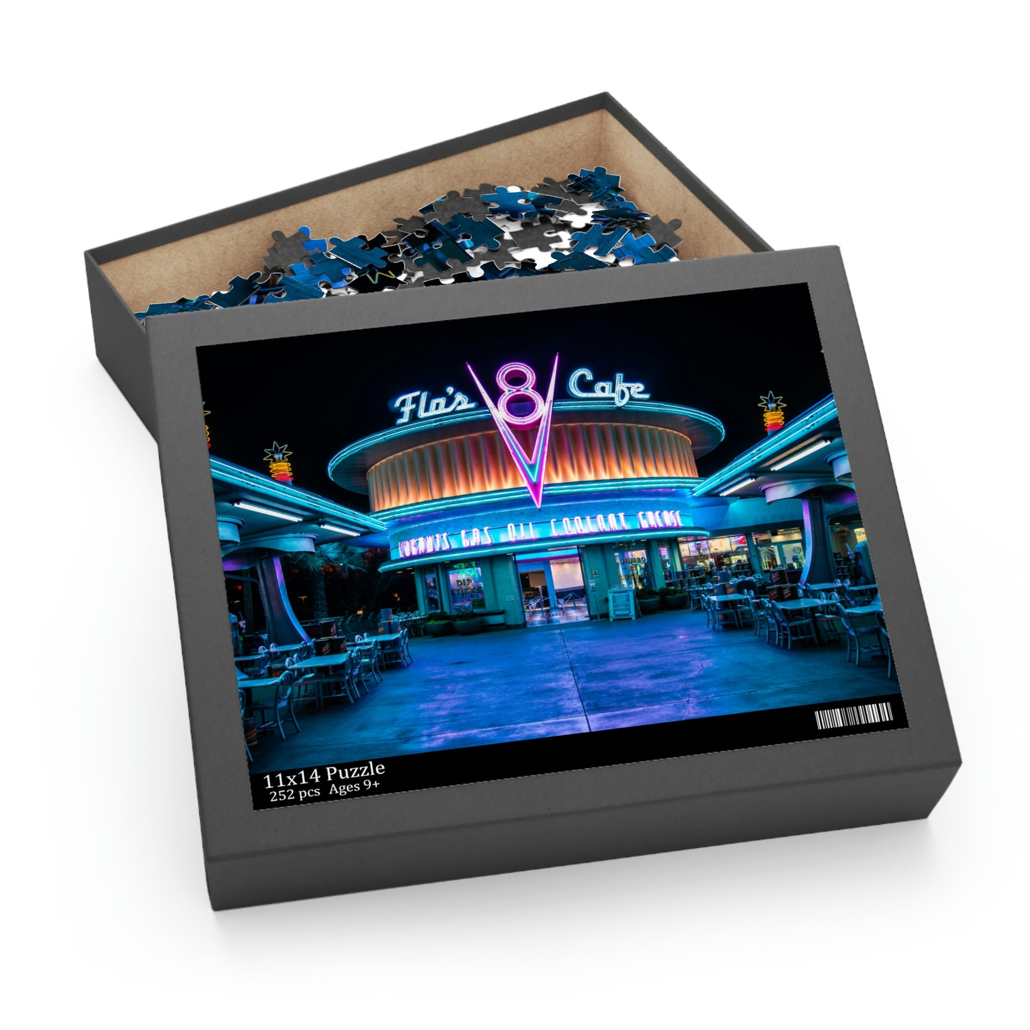 Disney California Adventure Flo's Cafe Puzzle 252-piece - Etsy