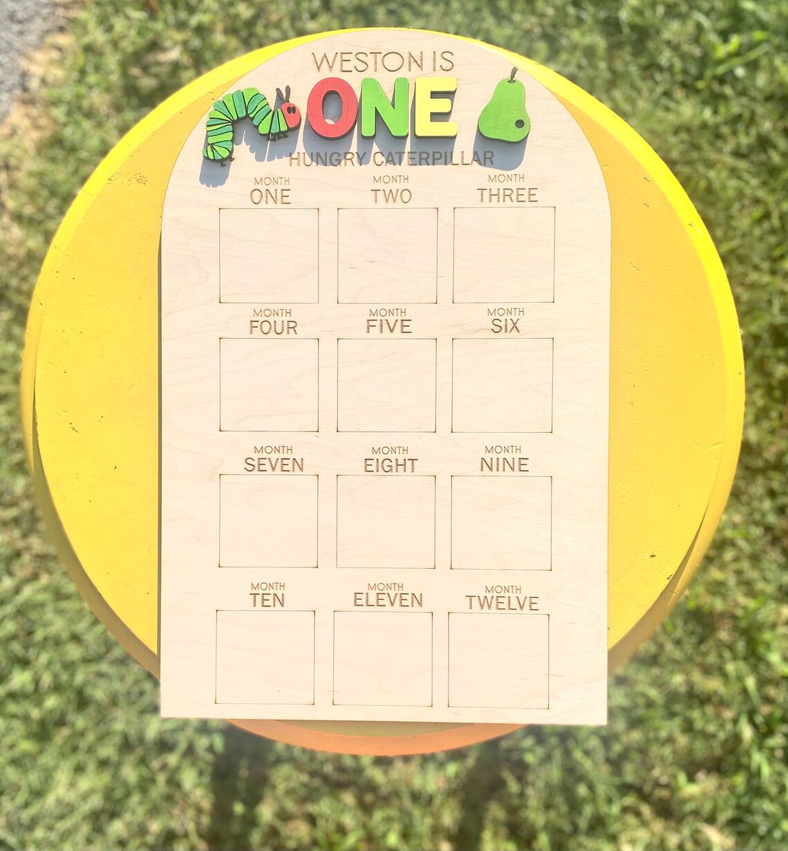 First Birthday Picture Board - Etsy