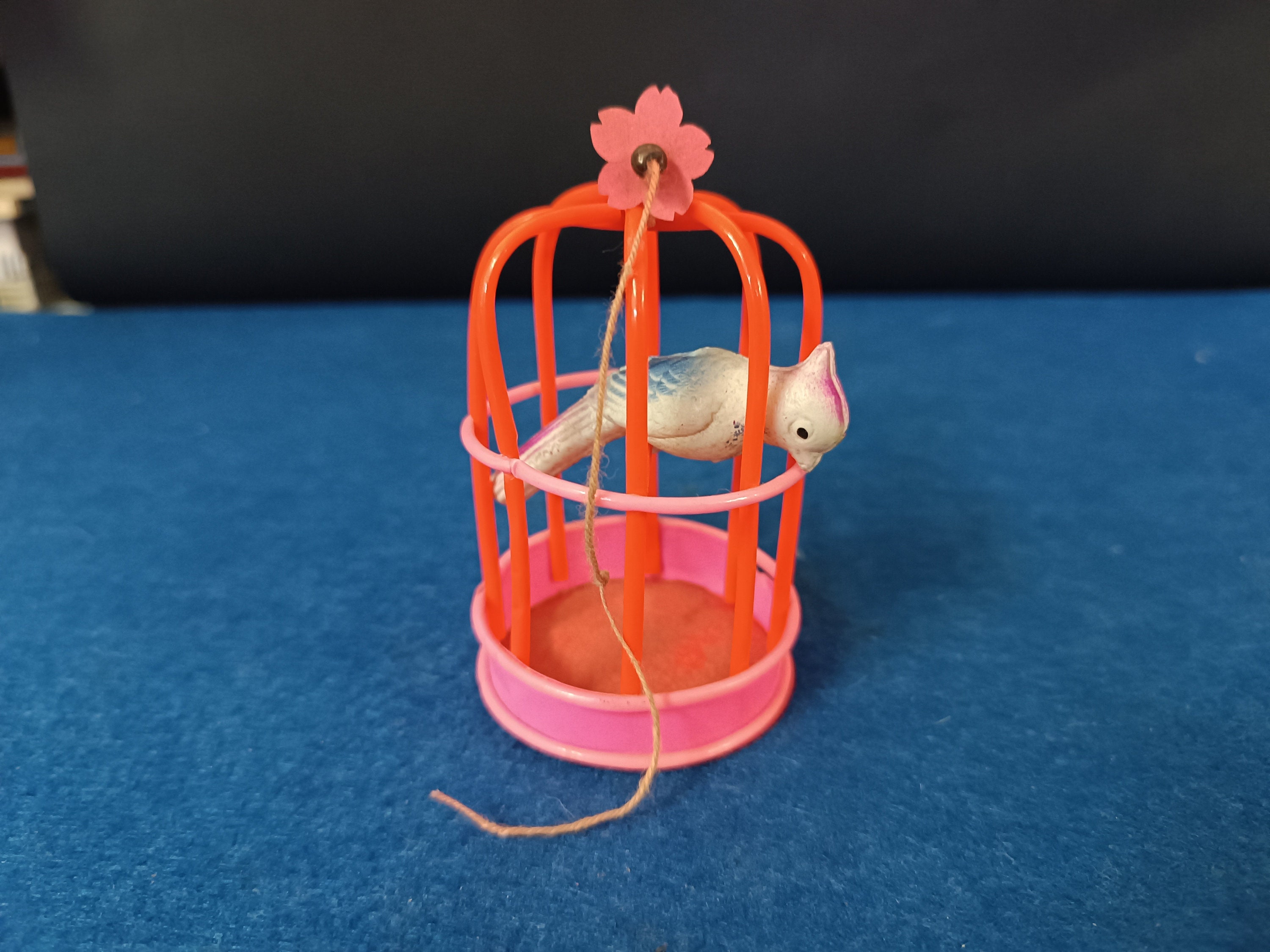 Antique Celluloid Figure Bird on Cage Made in Japan 30's - Etsy