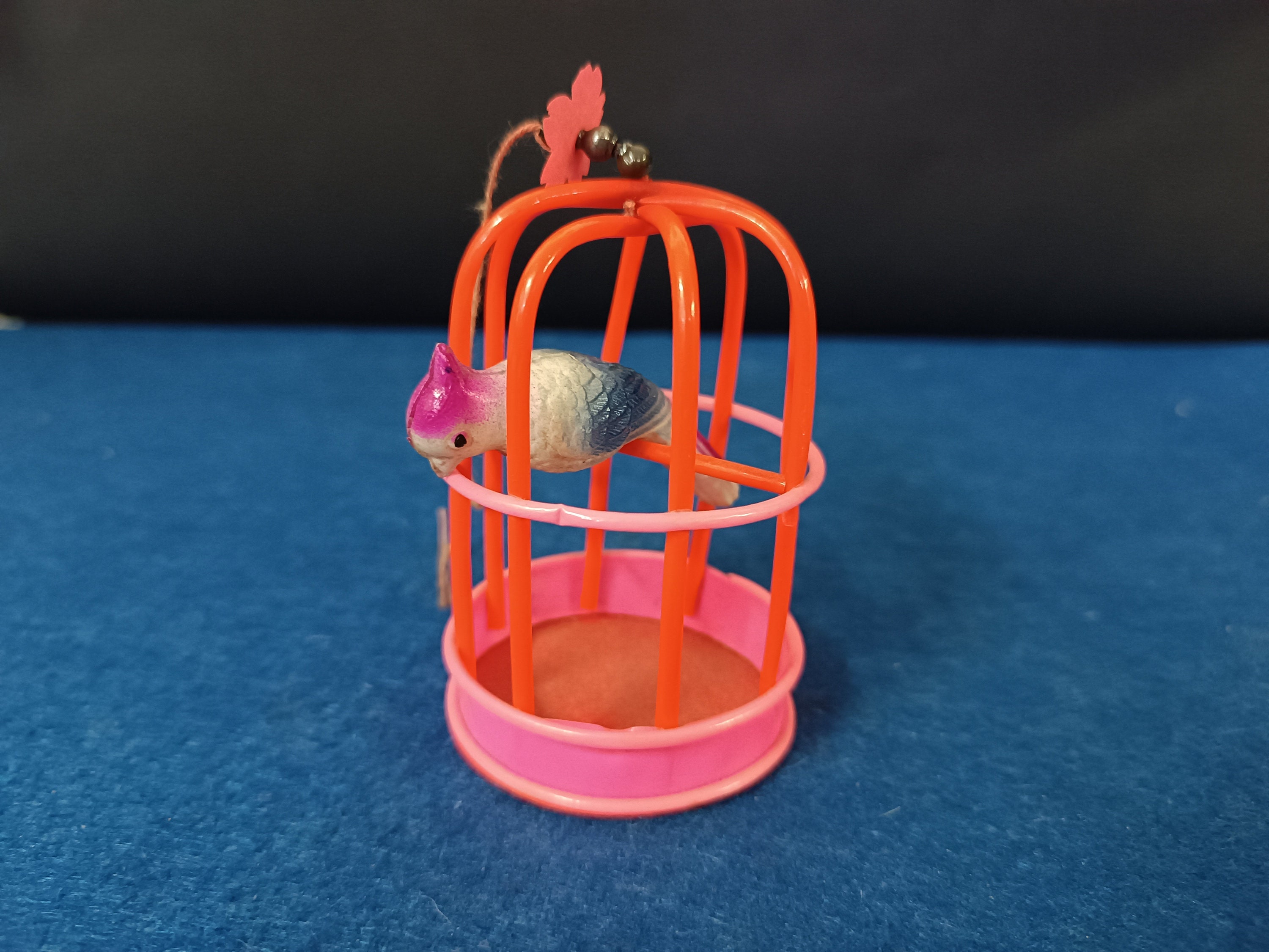 Antique Celluloid Figure Bird on Cage Made in Japan 30's - Etsy