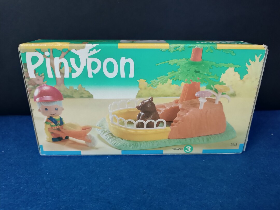 Vintage Pin Y Pon Playset Nº 2445 Bear's Covil NIB 90's Famosa Spain - Etsy