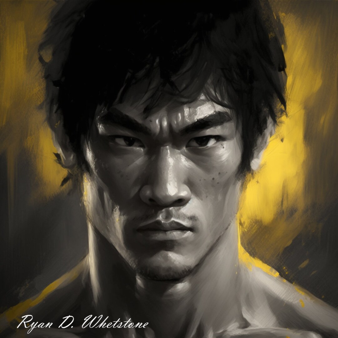 Bruce Lee: Master of Martial Arts - Etsy