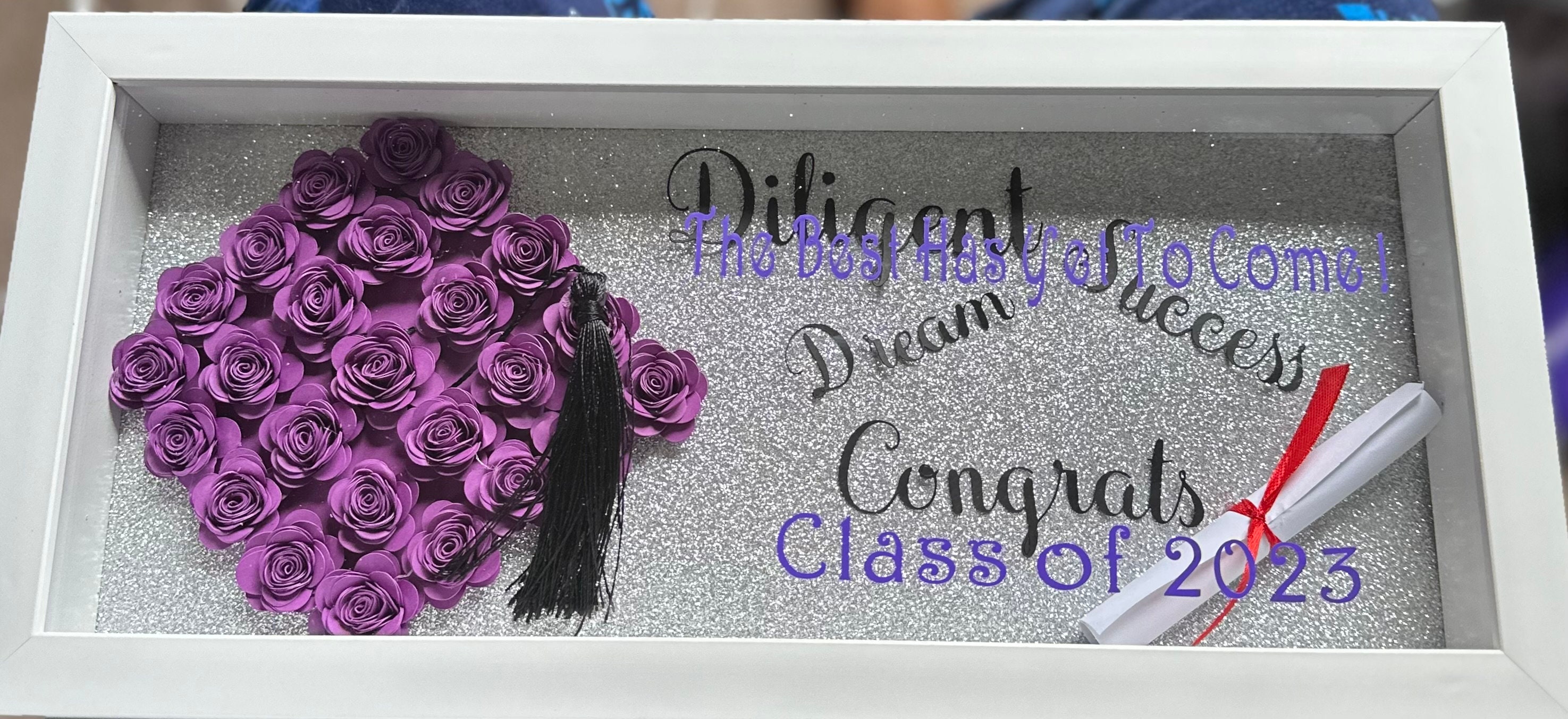 Graduation Shadow Box | Grade School Graduation | College Graduation ...