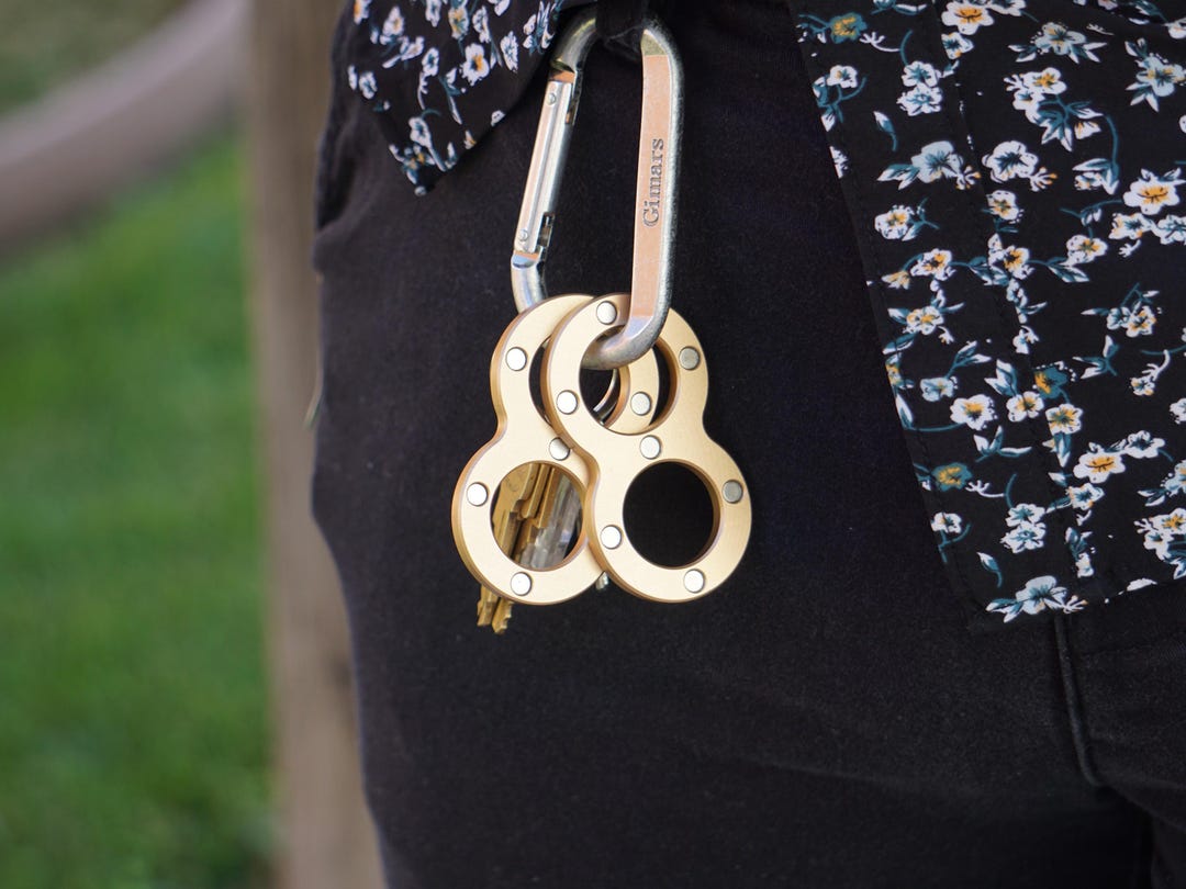 Fidget Knuckles | Metal Haptic Magnetic Slider, Rings - Etsy