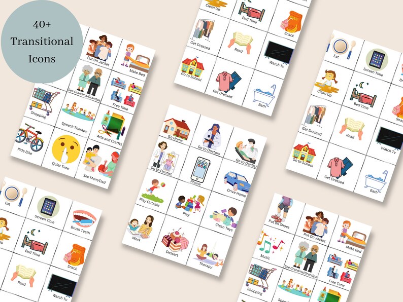 First Then Board, Visual Transition Board, Visual Schedule, Special ...