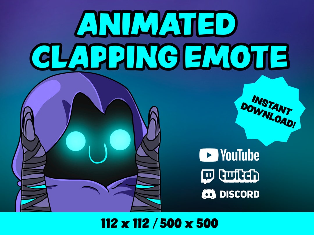 Animated Clapping Omen Emote - Etsy