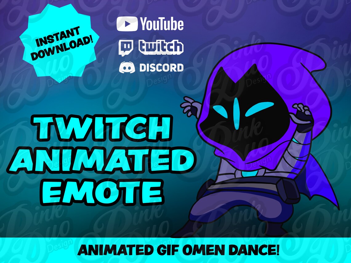 Animated Dancing Omen Emote | Valorant Animated Emote - Etsy