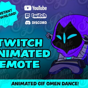 Animated Dancing Omen Emote | Valorant Animated Emote - Etsy