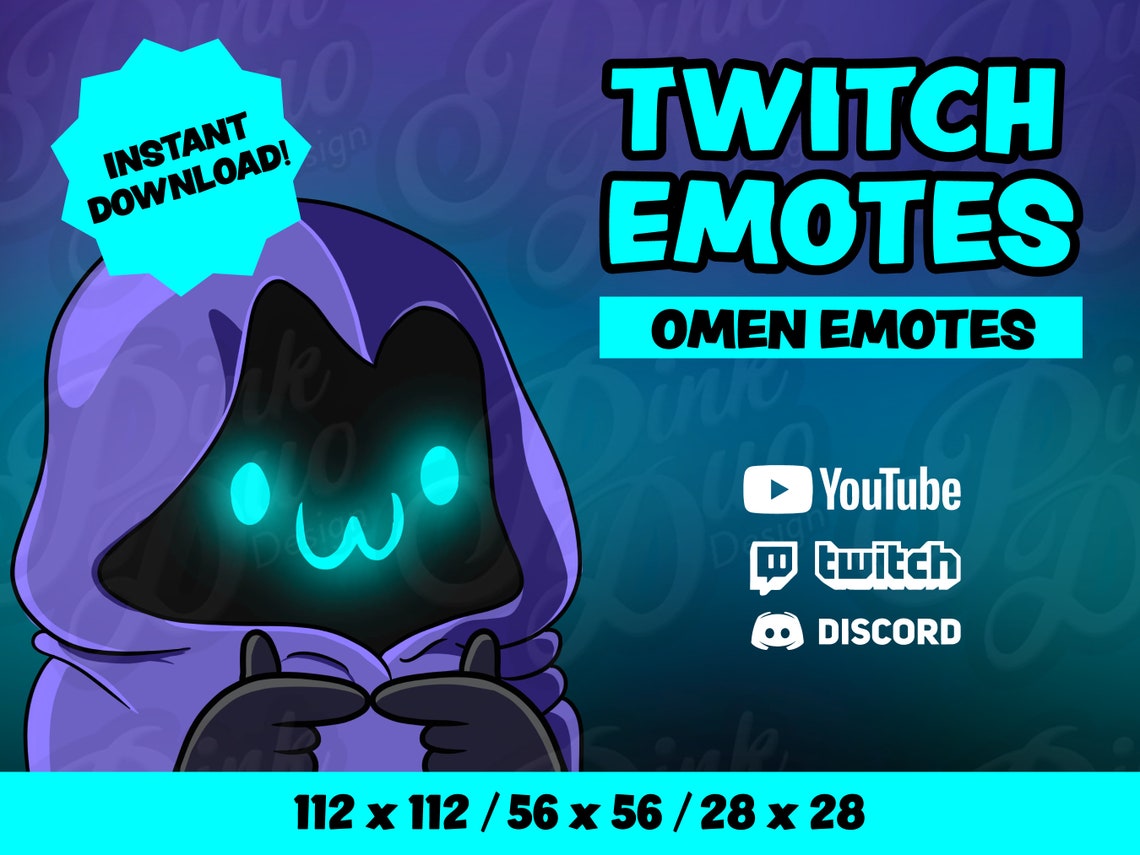 Omen Valorant Twitch Emotes Pack, Omen Valorant Twitch Emotes, Twitch ...