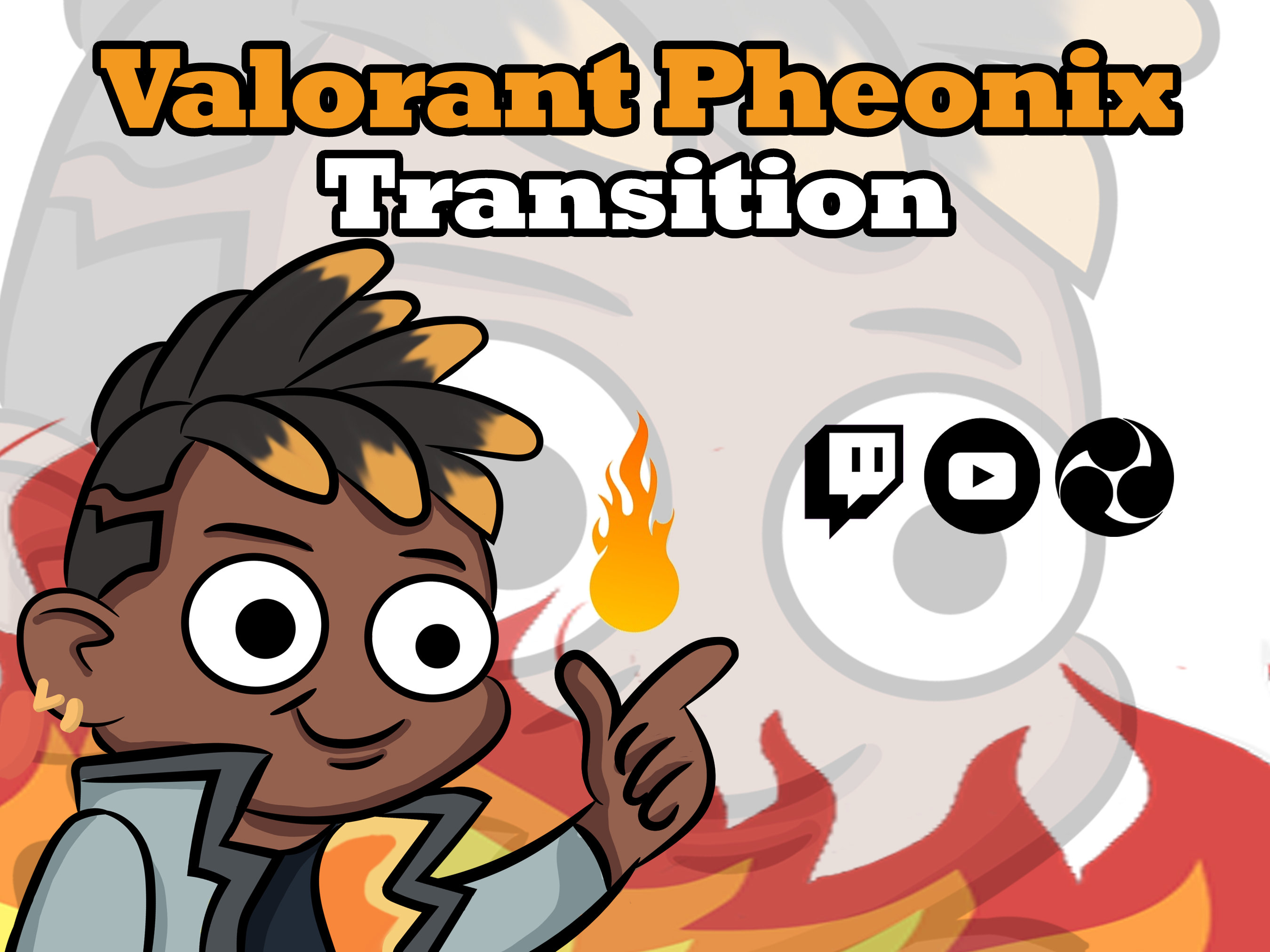 VALORANT Phoenix Transition | Stinger Transition - Streaming - Twitch ...