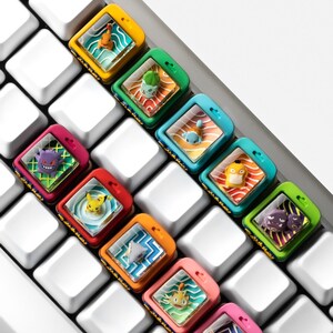Dwarf Factory Pokemon Complete Collectors Set Resin Keycap - Etsy