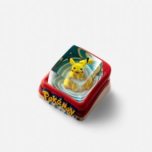 Pokemon Resin Artisan Keycaps Handmade Pikachu Keycaps Set - Etsy