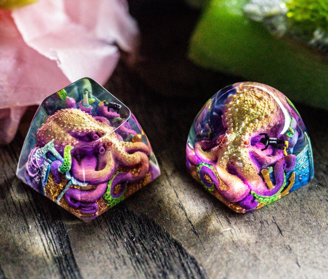 Artisan Keycap, Keycap Set, Resin Keycap, Custom Keycap, Dwarf Factory ...