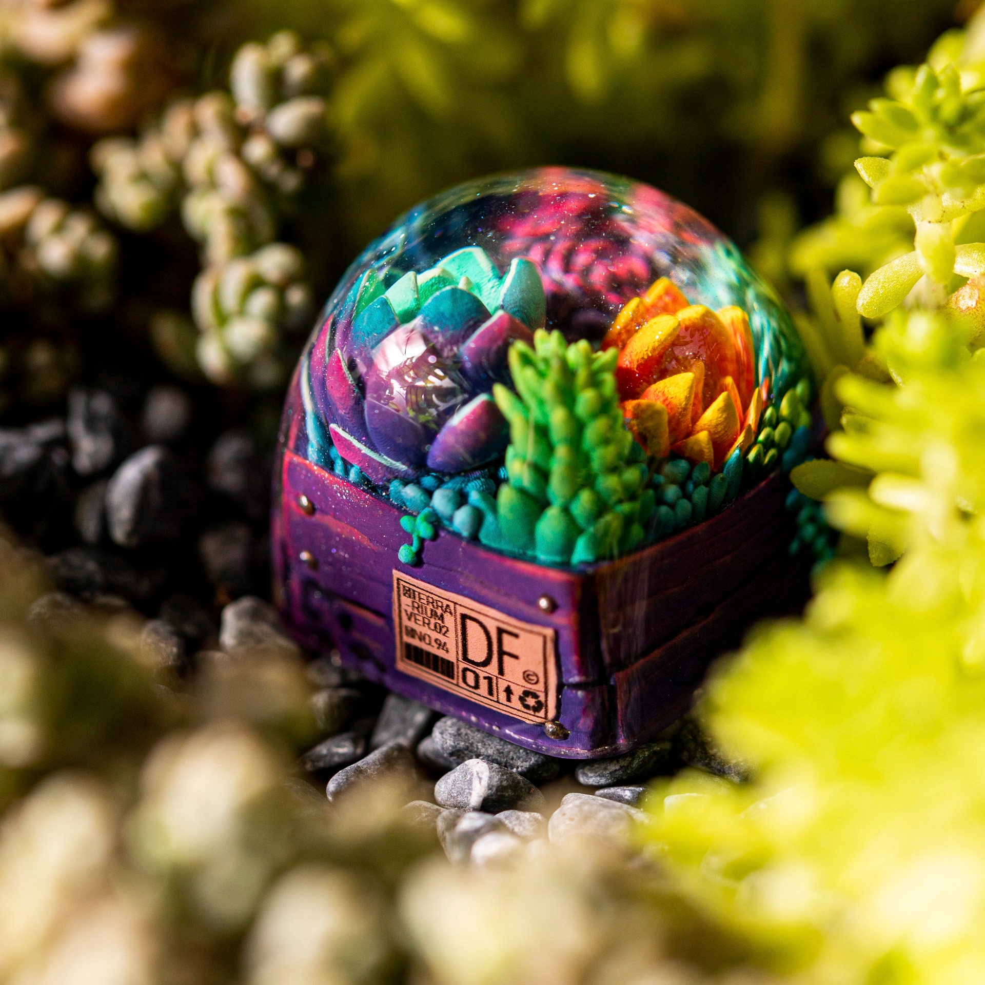 Artisan Keycap Resin Keycap Set Custom ESC Handmade Cute - Etsy