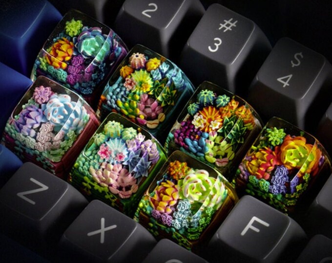 Llama Artisan Resin Keycap - Etsy