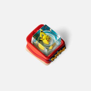 Pokemon Resin Artisan Keycaps Handmade Pikachu Keycaps Set - Etsy