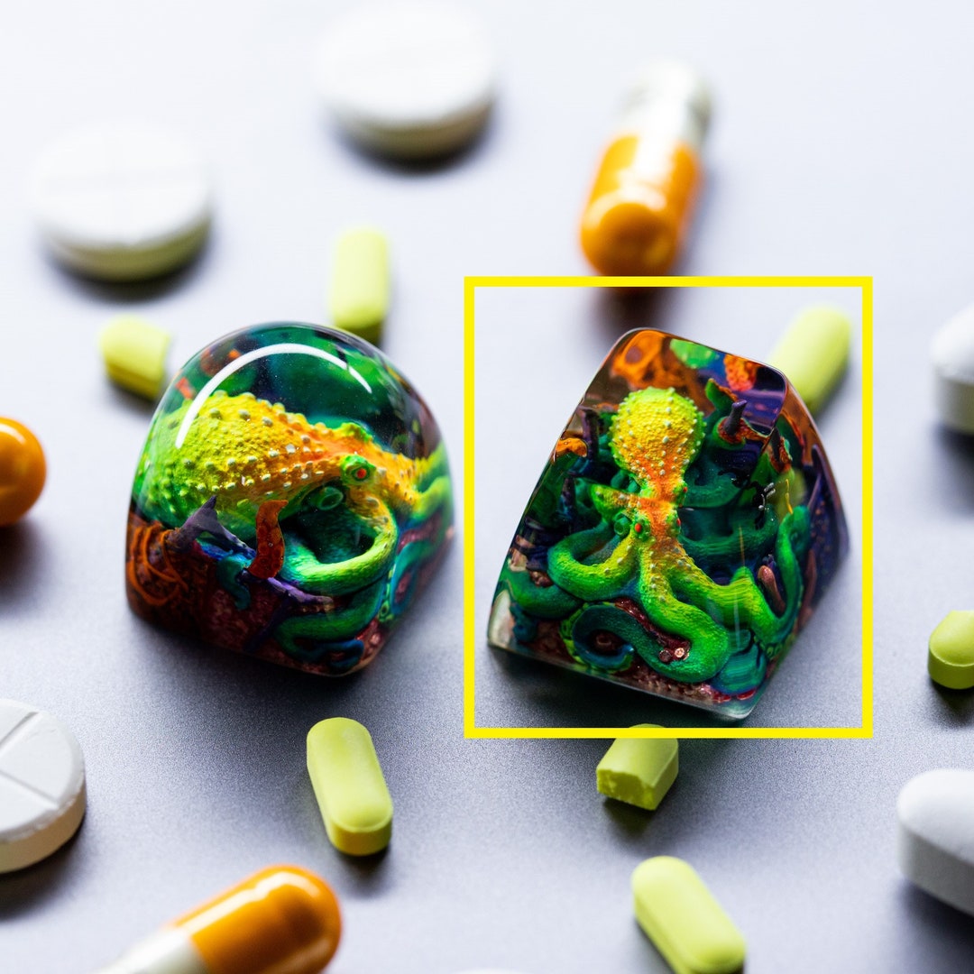 Artisan Keycap Keycap Set Resin Keycap Custom Keycap - Etsy