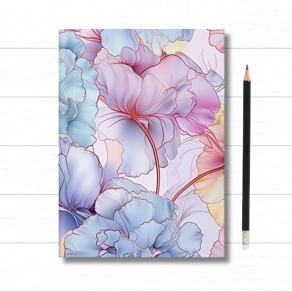 Floral Journal - Etsy