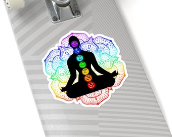 Lotus 7 Chakras Sticker 25 - Etsy