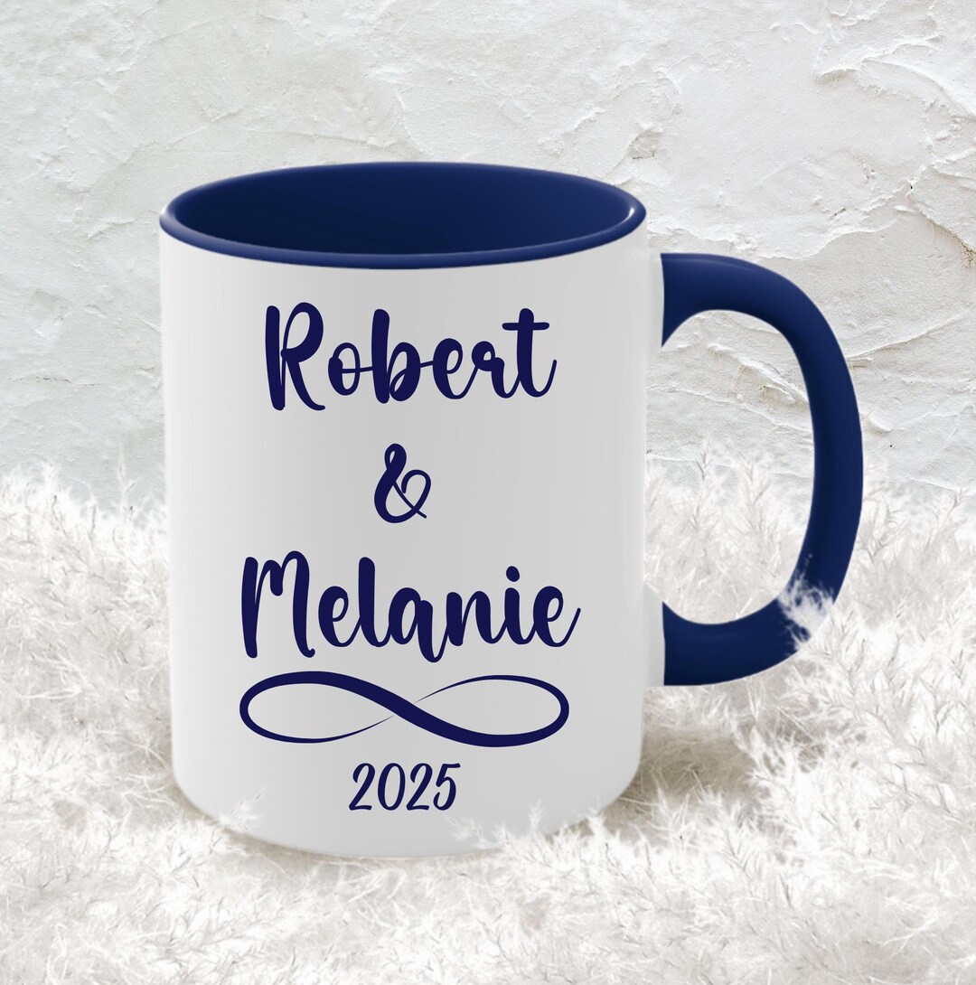 Couples Mug Couples Gift Custom Names Couples Coffee Mug Gift His and ...